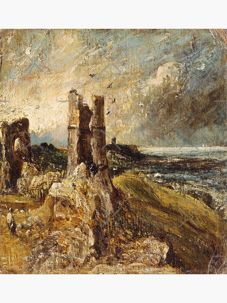 "John Constable Hadleigh Castle" Sticker for Sale by Yacinshoping ...