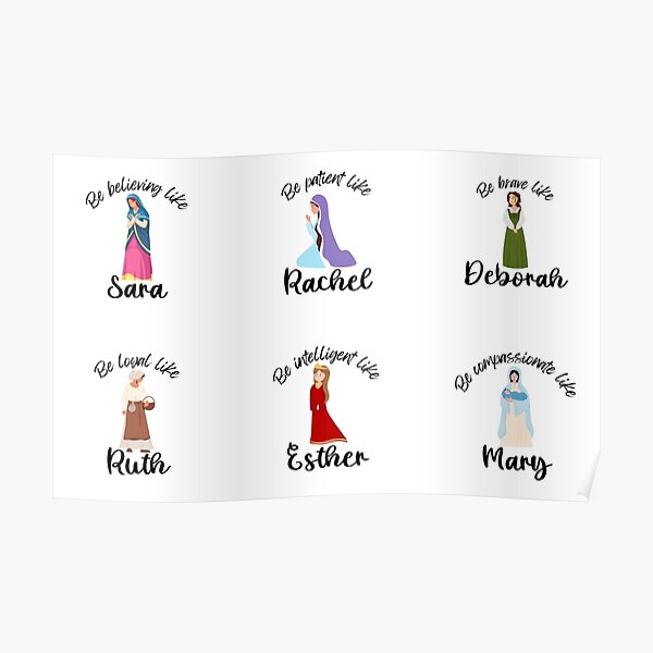 "Biblical women role models - Bible women, christian influencers, Bible ...