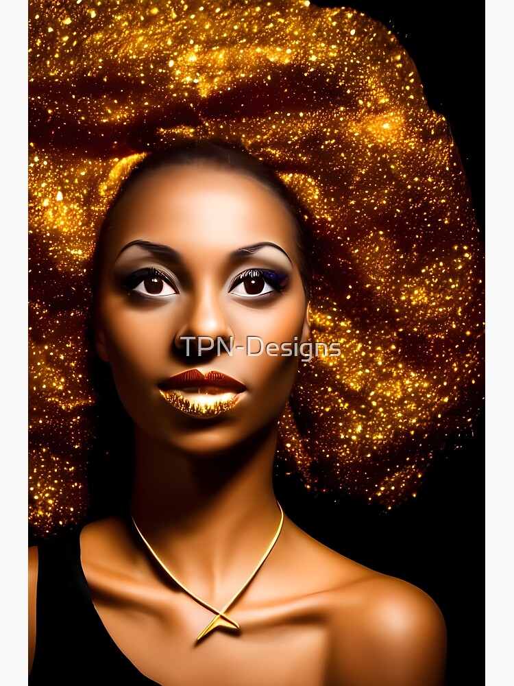 "African beauty queen" Poster for Sale by TPN-Designs | Redbubble