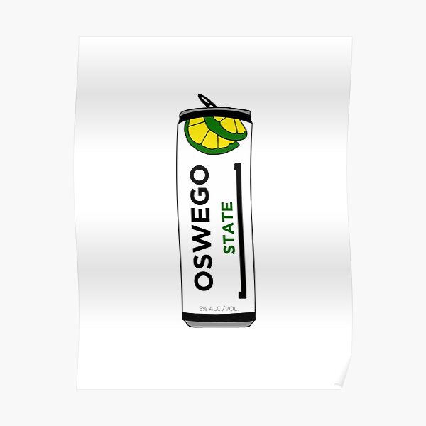"SUNY Oswego Truly Can Sticker" Poster for Sale by CollegeGirlShop | Redbubble