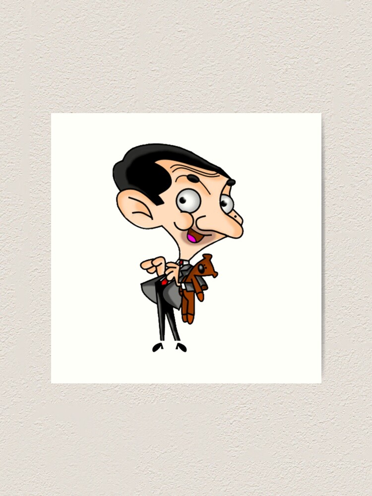 "Mr Bean Exclusive " Art Print for Sale by GoEasify | Redbubble