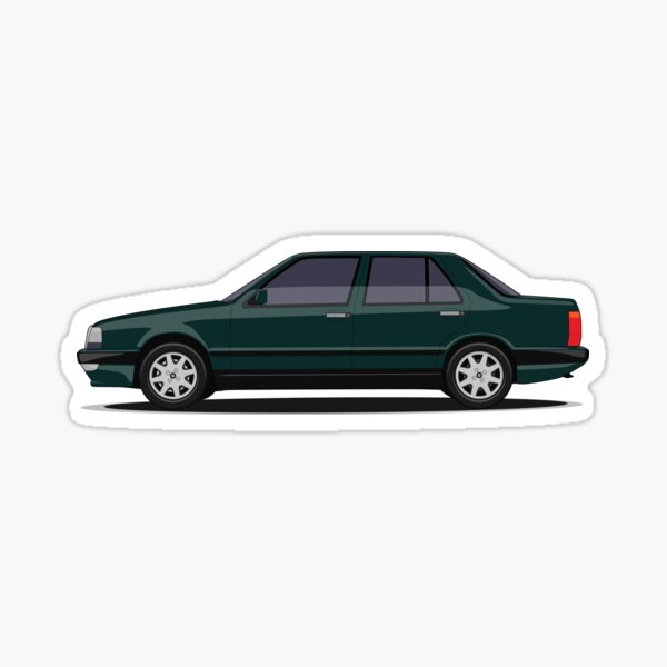 "Lancia Thema i.e. Turbo 16v " Sticker for Sale by Sweaty-and-Loud ...