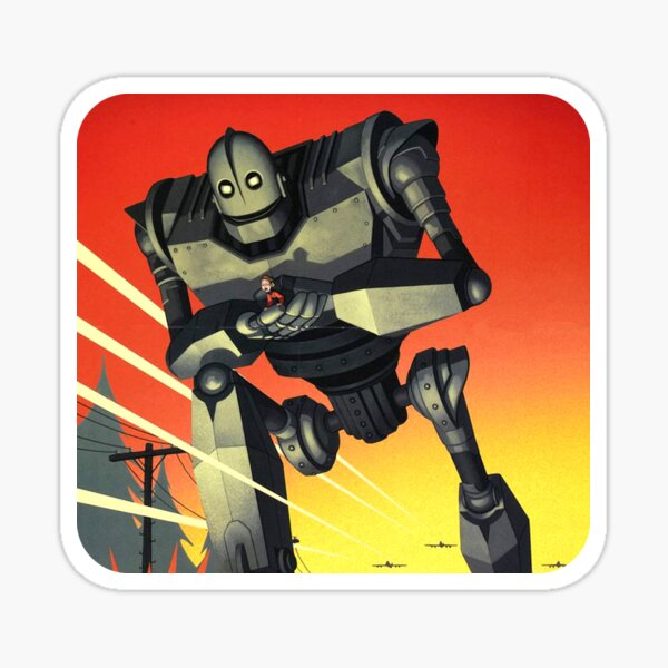 "Iron Giant" Sticker for Sale by Iron-Giant | Redbubble
