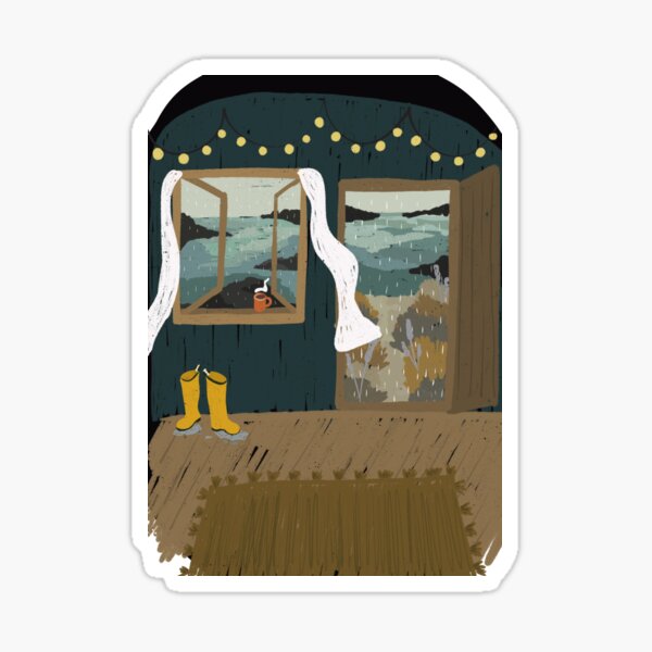 "Fresh Air " Sticker for Sale by EvesEasel | Redbubble