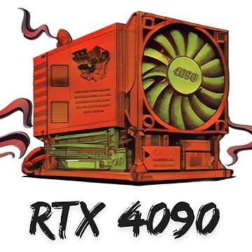"RTX 4090 Super Nuclear Power GPU 2022 " Poster for Sale by DoneThat ⭐ ...