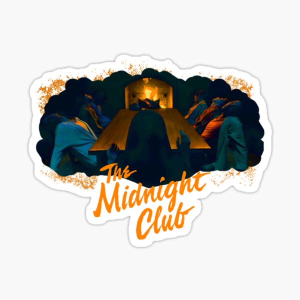 "The Midnight Club" Sticker for Sale by comFad | Redbubble