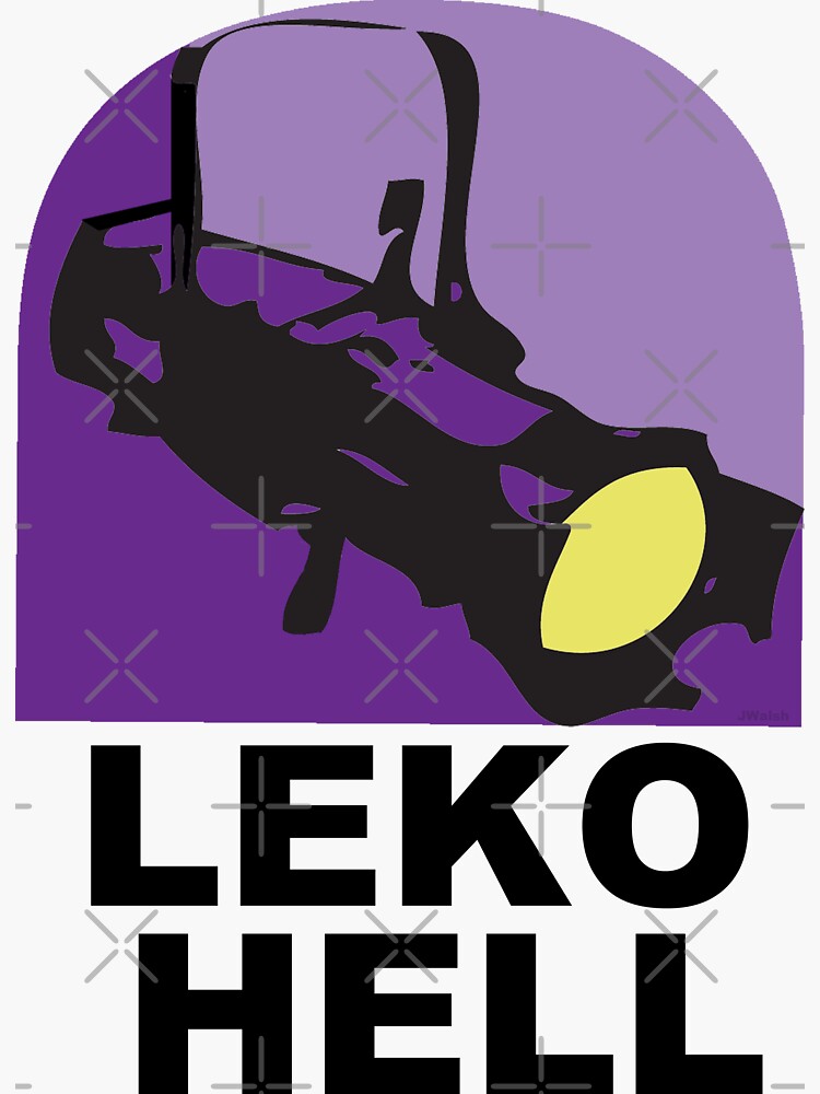 "Leko Hell" Sticker for Sale by Joe's Stagehand Gear | Redbubble