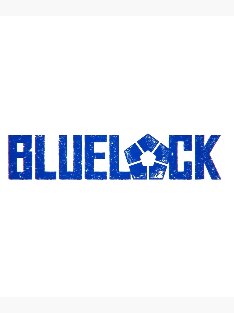 "Blue Lock Logo" Poster by LiveYourStyle | Redbubble