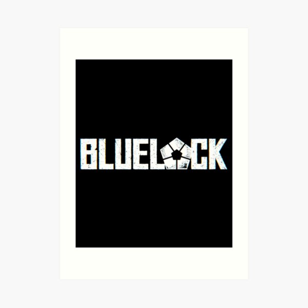 "Blue Lock Logo" Art Print for Sale by LiveYourStyle | Redbubble