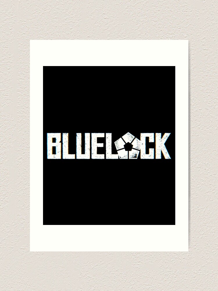"Blue Lock Logo" Art Print for Sale by LiveYourStyle | Redbubble