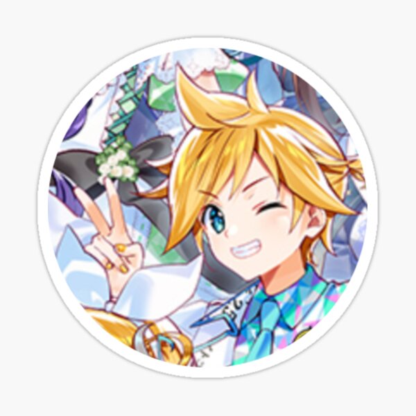 "Kagamine Len" Sticker for Sale by Lauwuuh | Redbubble