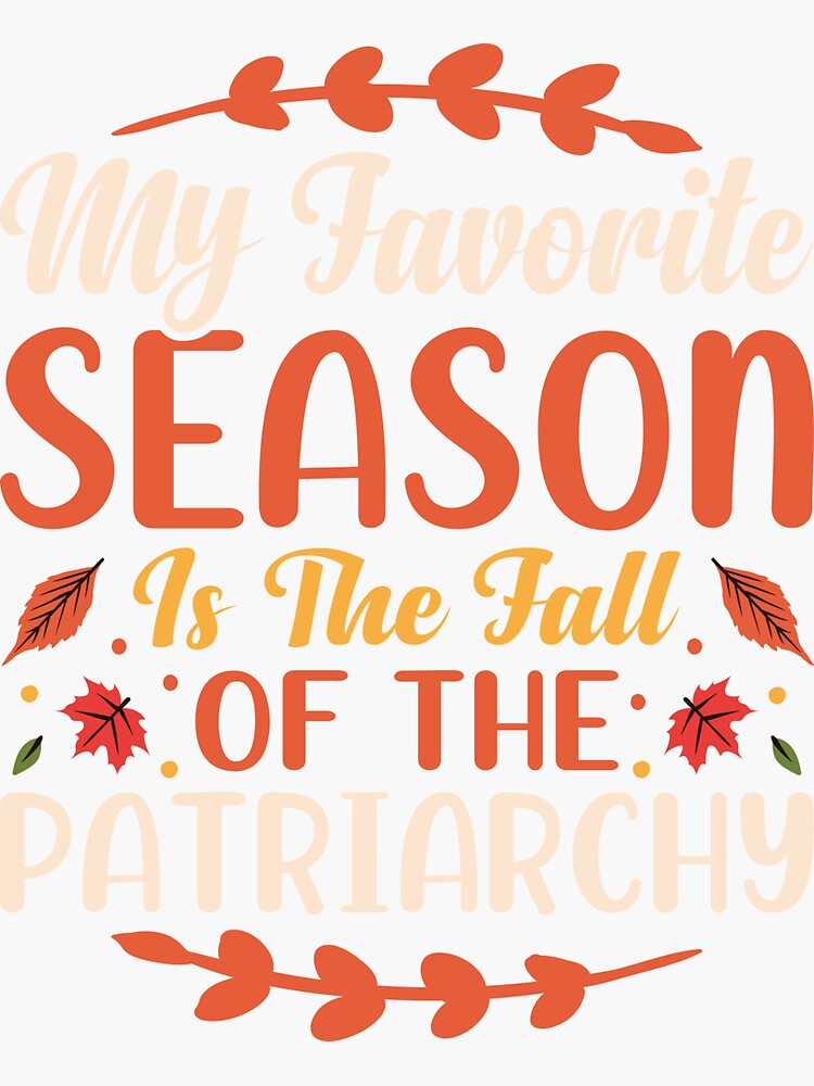 Pegatina «Mi estación favorita es la cita feminista de la caída del ...