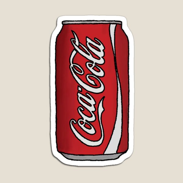 Cartoon Coca Cola Magnets | Redbubble