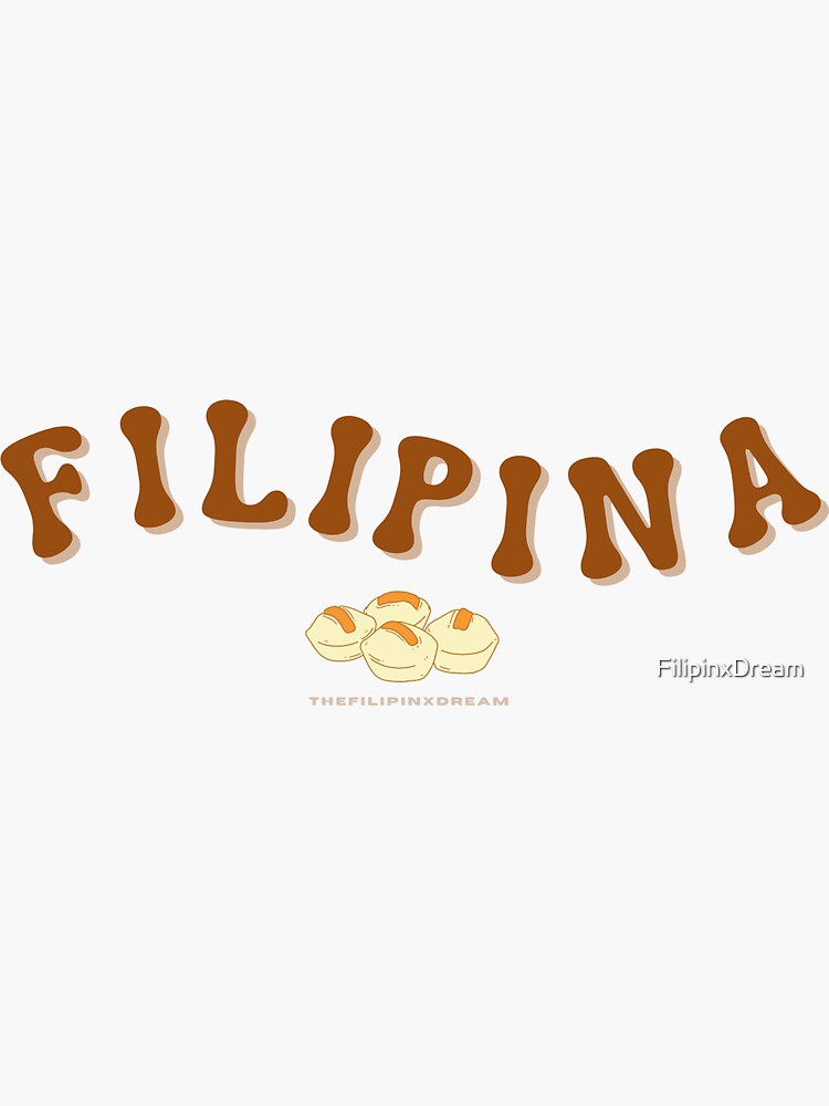 "Filipina Dessert" Sticker for Sale by FilipinxDream | Redbubble