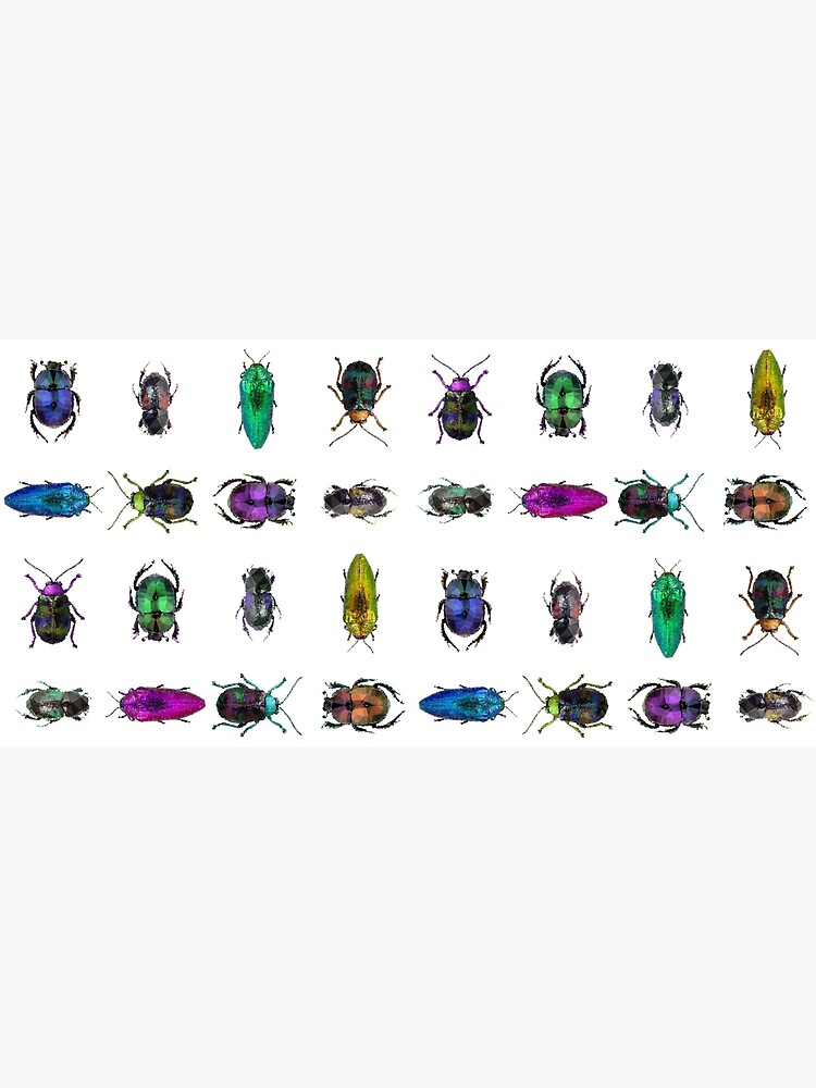 "Polygross: A pattern of low poly bugs " Photographic Print by ...