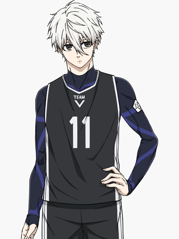 "Seishiro nagi" Sticker for Sale by ZORO-DESIGN | Redbubble