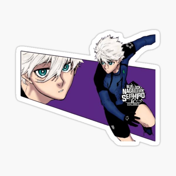 "Nagi seishiro" Sticker for Sale by ZORO-DESIGN | Redbubble