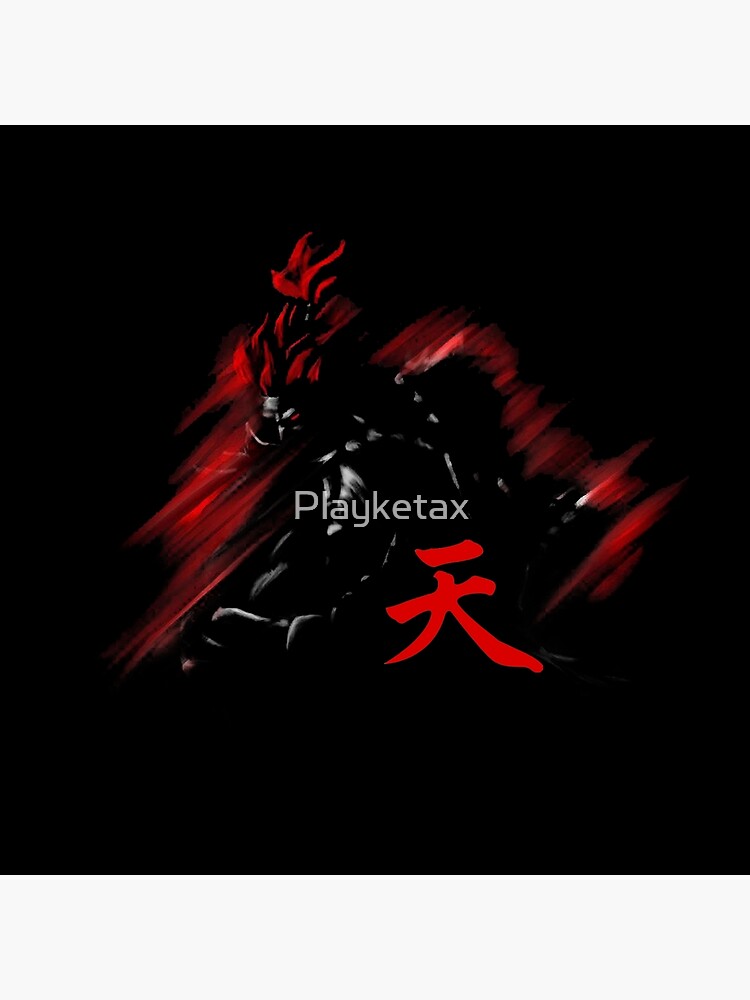 "AKUMA_DEMON" Poster for Sale by Playketax | Redbubble