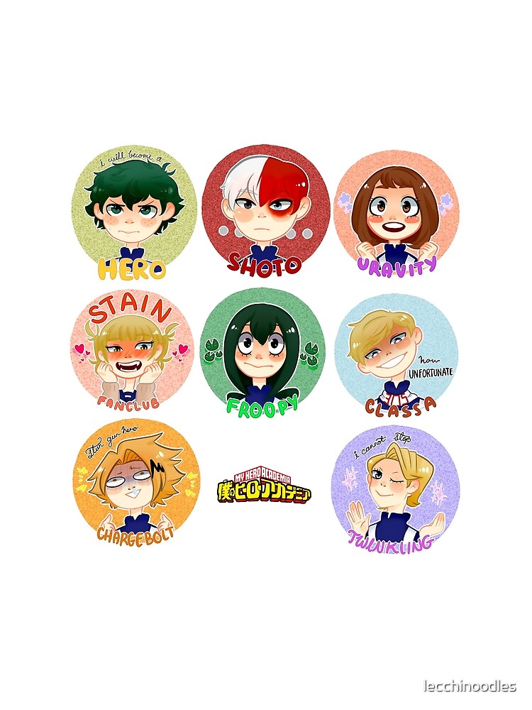 "BNHA" T-shirt by lecchinoodles | Redbubble