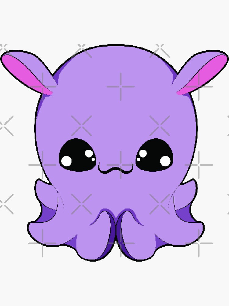 "Little Dumbo Octopus" Sticker for Sale by CorneliusDesign | Redbubble