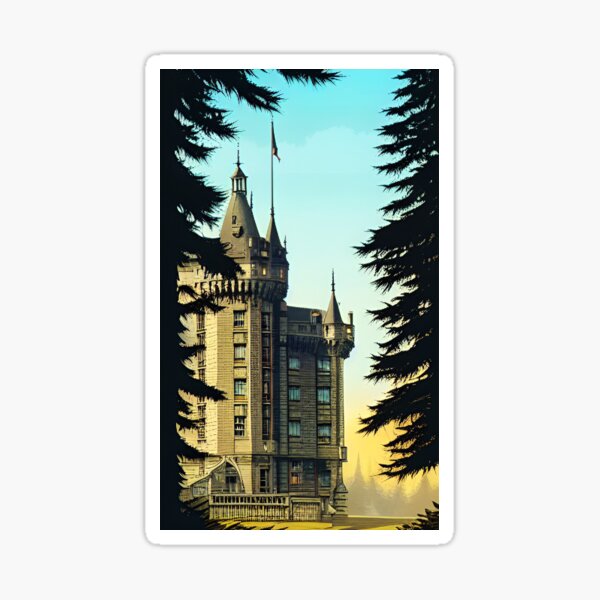 "Balmoral Castle" Sticker for Sale by JustCookies | Redbubble