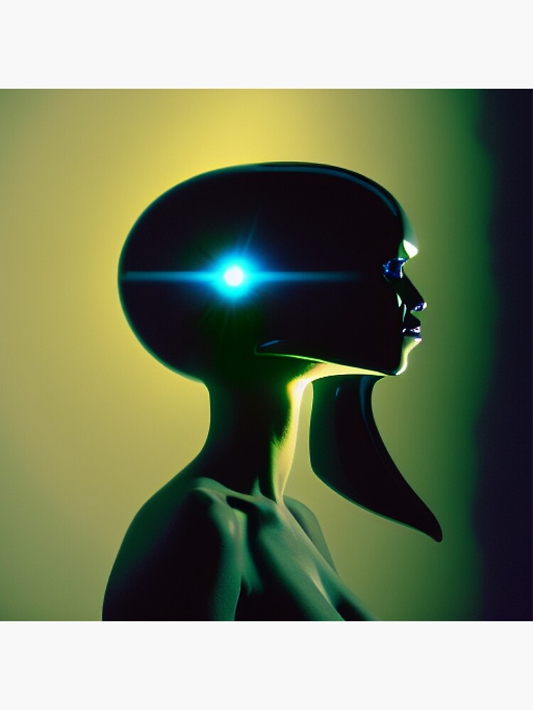 "Retro Future Alien" Poster for Sale by Mfeigz | Redbubble