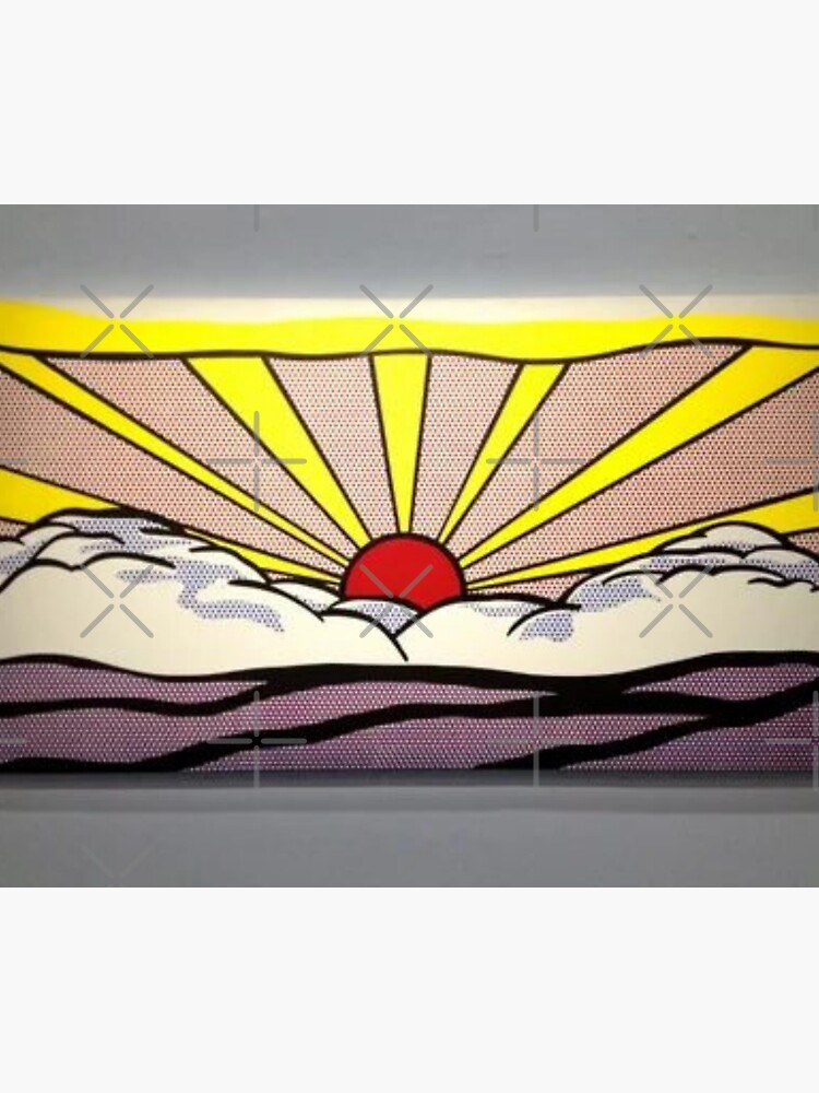 "Centre pampidou by roy lichtenstein " Sticker for Sale by Golido ...