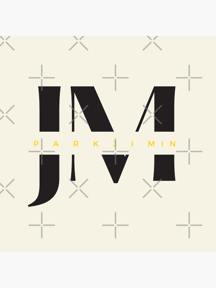 "PARK JIMIN LOGO" Poster for Sale by moonchildartfs | Redbubble
