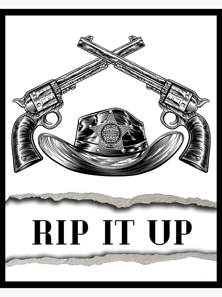 "RIP IT UP - Rip Wheeler" Sticker for Sale by twofiftytees | Redbubble