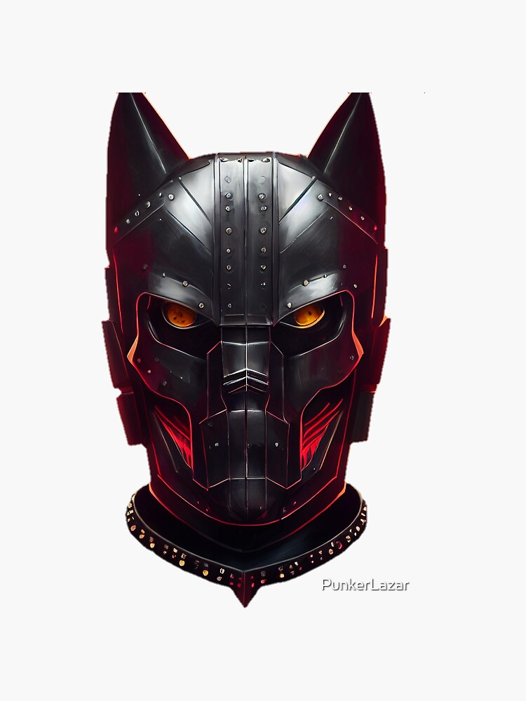 "Steel Wolf mask 3" Sticker for Sale by PunkerLazar | Redbubble
