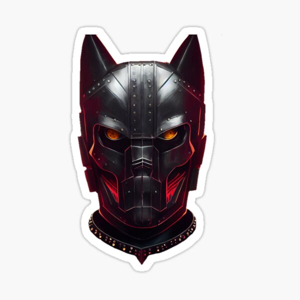 "Steel Wolf mask 3" Sticker for Sale by PunkerLazar | Redbubble
