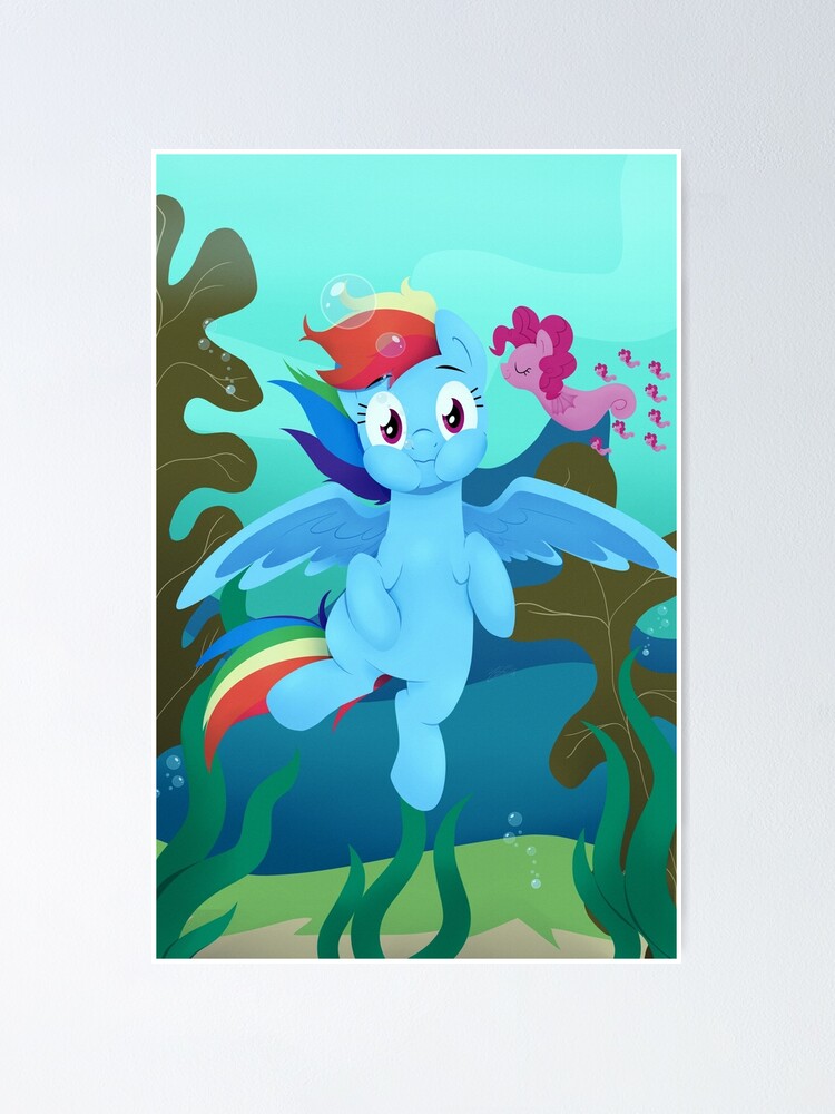 "MLP - Underwater" Poster for Sale by Noly | Redbubble