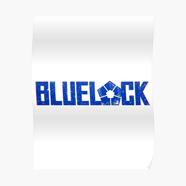 "Blue lock" Poster for Sale by ZORO-DESIGN | Redbubble