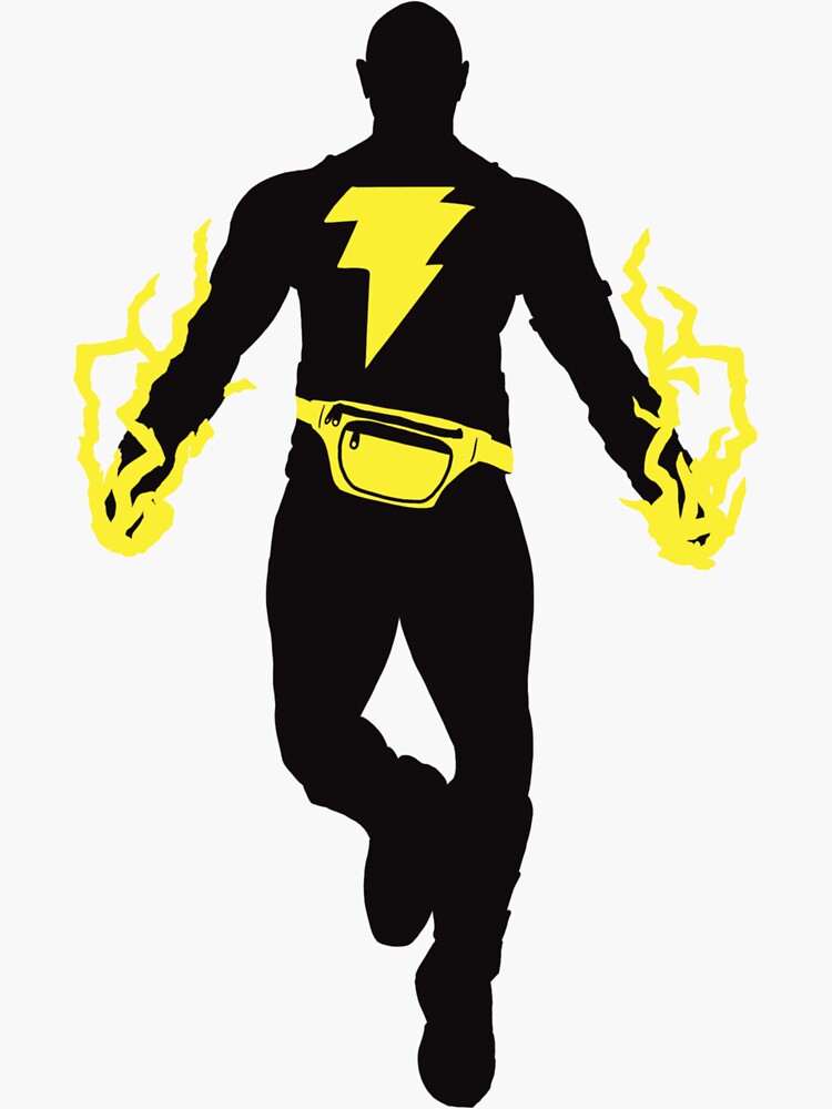 "Hierarchy of DC in a fanny pack " Sticker for Sale by Benniescloset ...