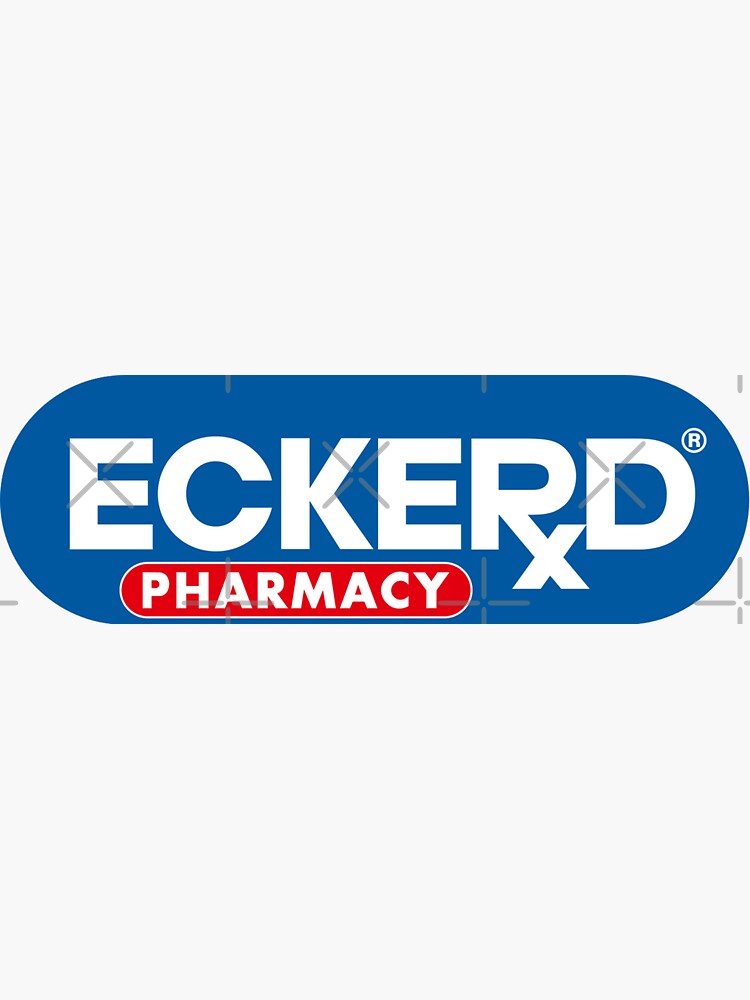 "Eckerd Store Distressed Design | 80s" Sticker for Sale by togoisback ...