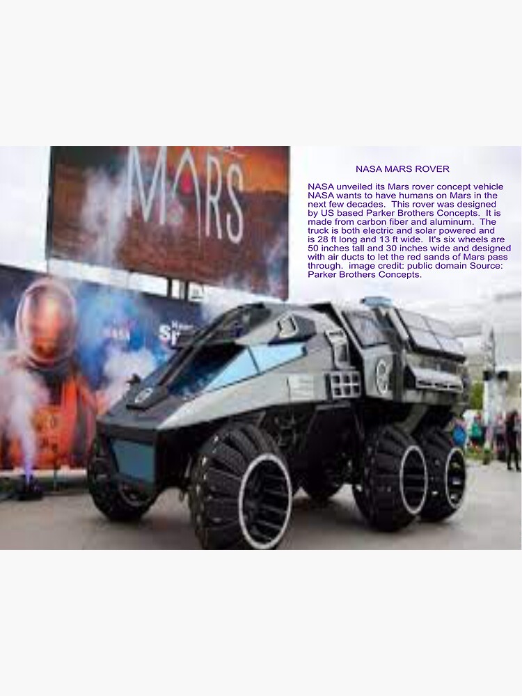 "Mars Rover Art" Poster for Sale by Alicefish | Redbubble