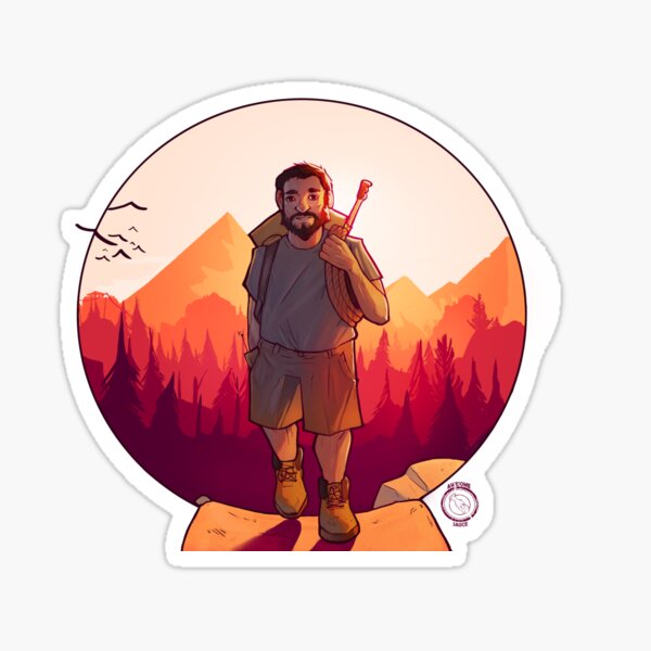 "Firewatch" Sticker for Sale by awesomesauze | Redbubble