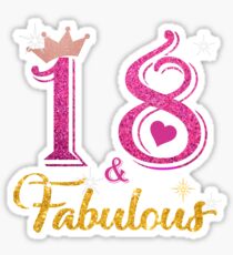 18th Birthday Stickers | Redbubble