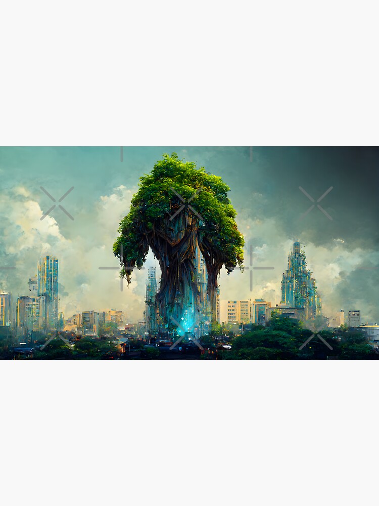 "Organic Cyberpunk" Sticker for Sale by Foodcolored | Redbubble