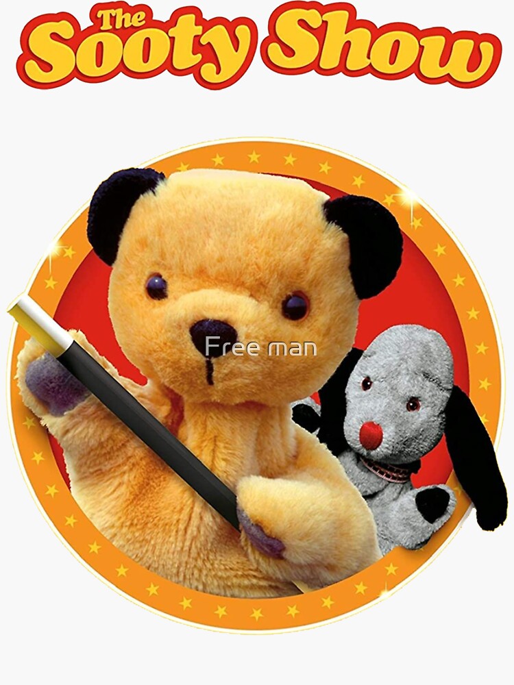 "Copy of Sooty And Sweep" Sticker for Sale by Freeman2022 | Redbubble