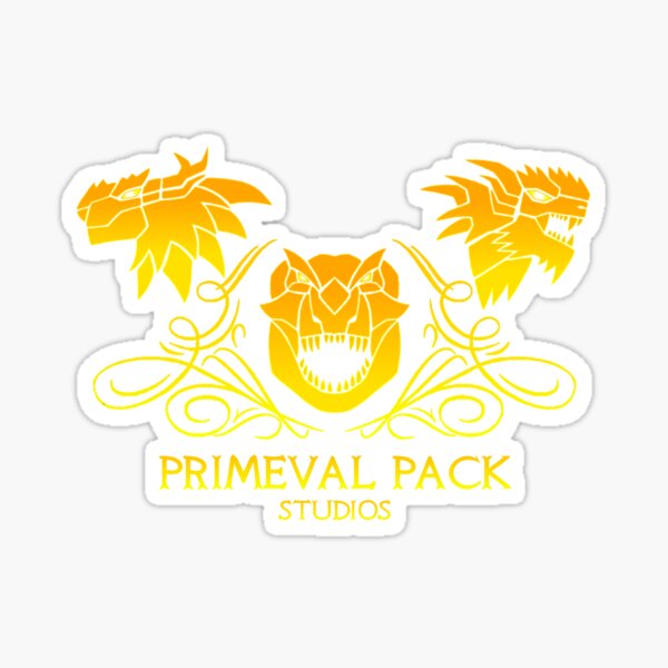 "Primeval Pack Studio's Logo" Sticker for Sale by PrimevalPack777 ...