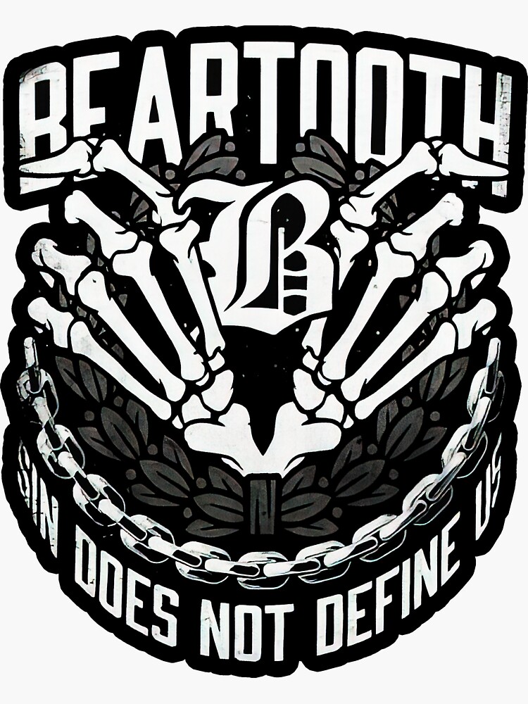 "beartooth" Sticker for Sale by Andiths1970 | Redbubble