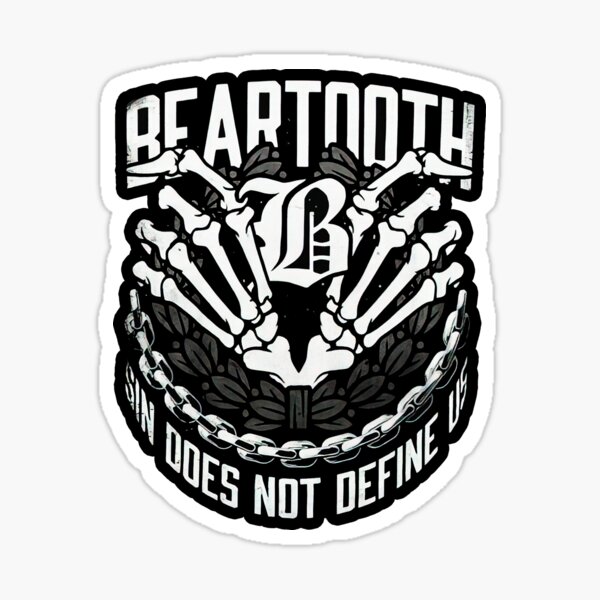 "beartooth" Sticker for Sale by Andiths1970 | Redbubble