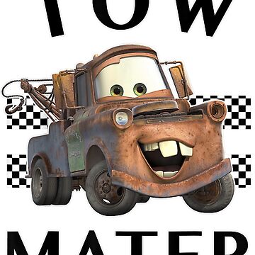 "Mater Finish Graphic" Sticker for Sale by JellyPiper | Redbubble
