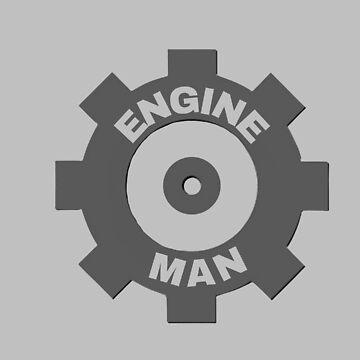 "Engineman" Sticker for Sale by GlennKing5 | Redbubble