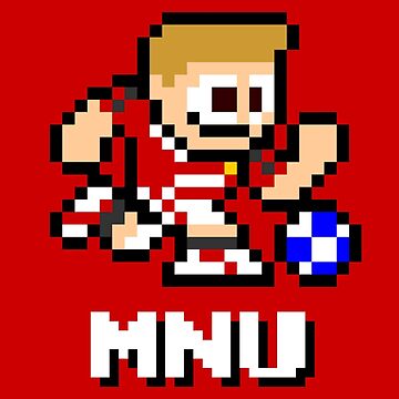 "Bayern Munich (8-bit Football / Soccer Player)" Sticker for Sale by ...