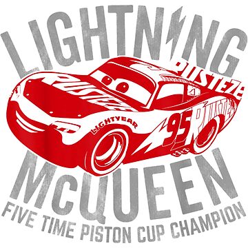 "Lightning Five Time Champion" Sticker for Sale by JellyPiper | Redbubble