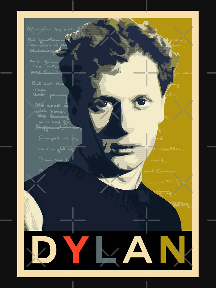 "Dylan Thomas" T-shirt for Sale by SUCHDESIGN | Redbubble | dylan ...