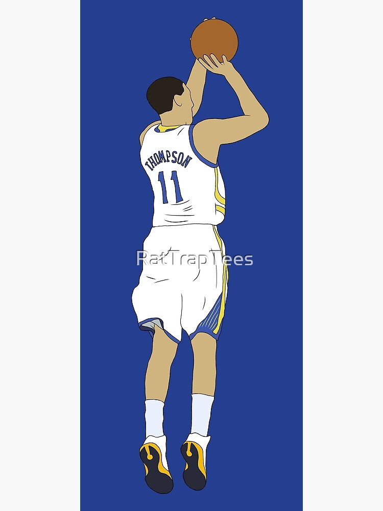 "Klay Thompson Jumpshot" Art Print for Sale by RatTrapTees | Redbubble