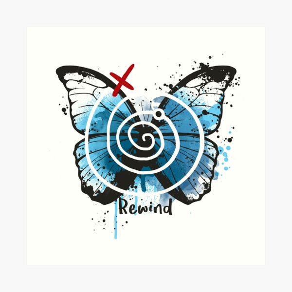 "rewind life is strange" Art Print for Sale by NemiMakeit | Redbubble